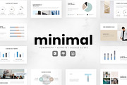 MINIMAL Presentation Bundle, a Presentation Template by slidequest
