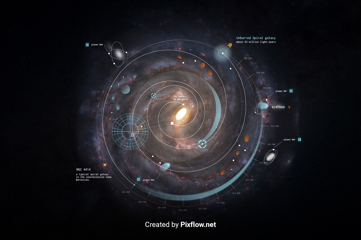 Universal HUD Collection, an Object Graphic by Pixflow