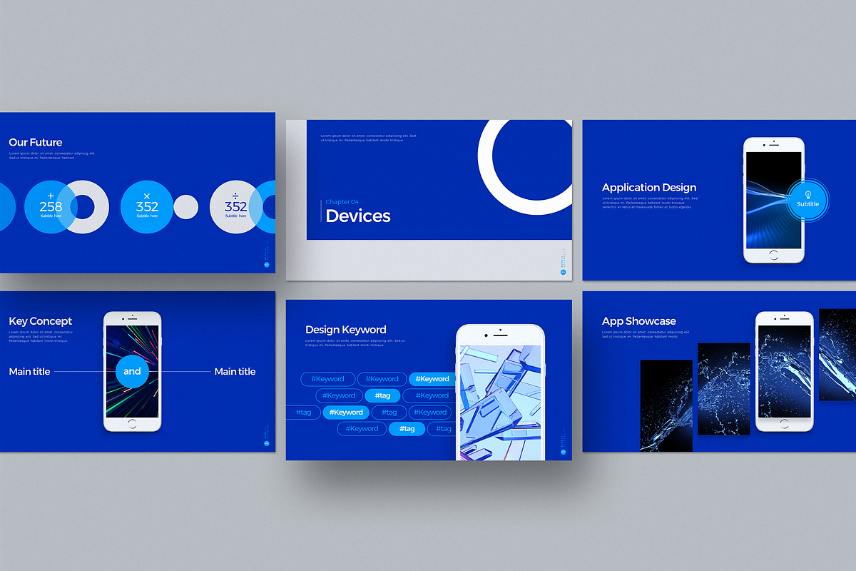 [BUBBLY] Dynamic Powerpoint Template | Creative Market