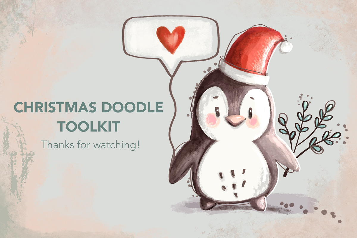 Doodles Drawing Toolkit, a Brush Add-On by Rosangela Curti | Creative ...