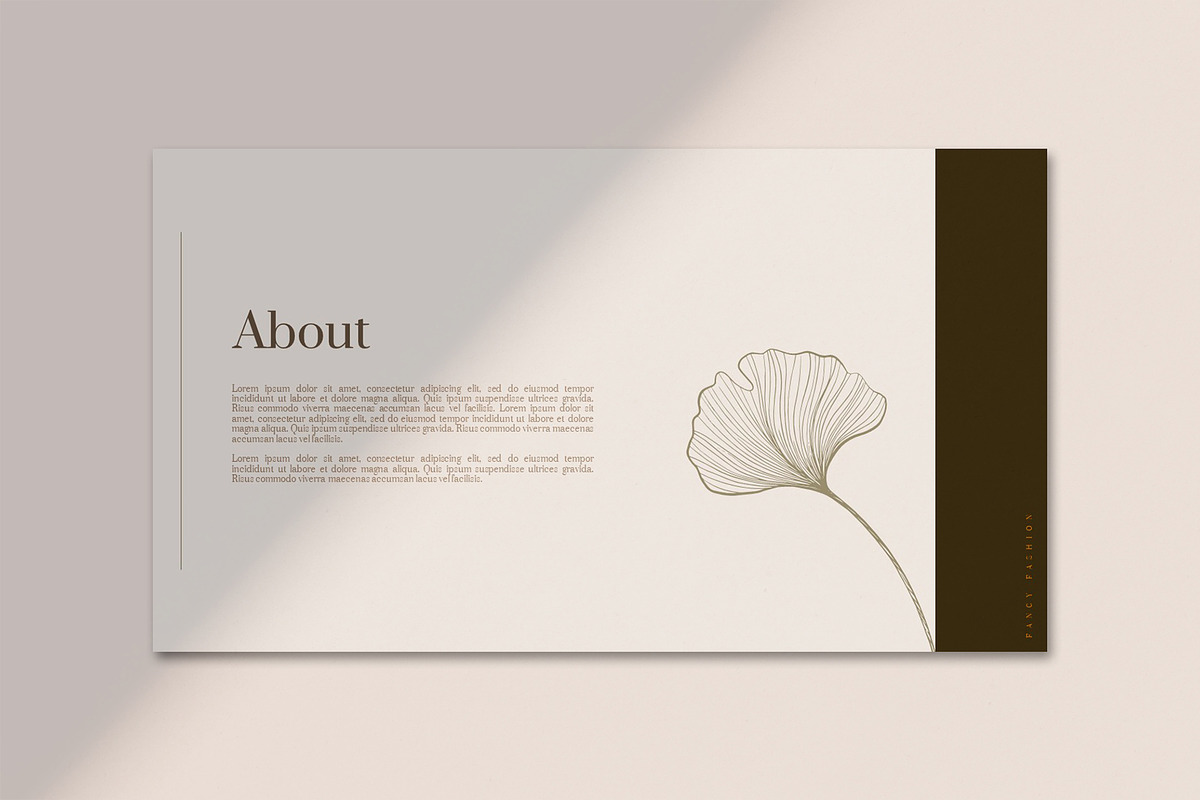 Fancy - Powerpoint Template, a Presentation Template by kylyman