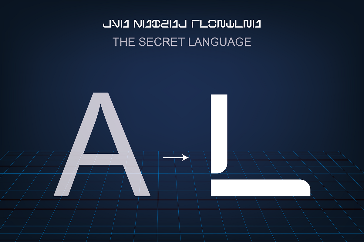 Fantocrypt - Alien Language, a Sans Serif Font by HipFonts