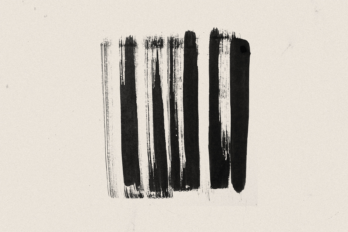 Sumi Brush Ink Textures, a Texture Graphic by Nashville Assets Co.