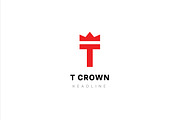 T crown logo., a Branding & Logo Template by Anton Akhmatov