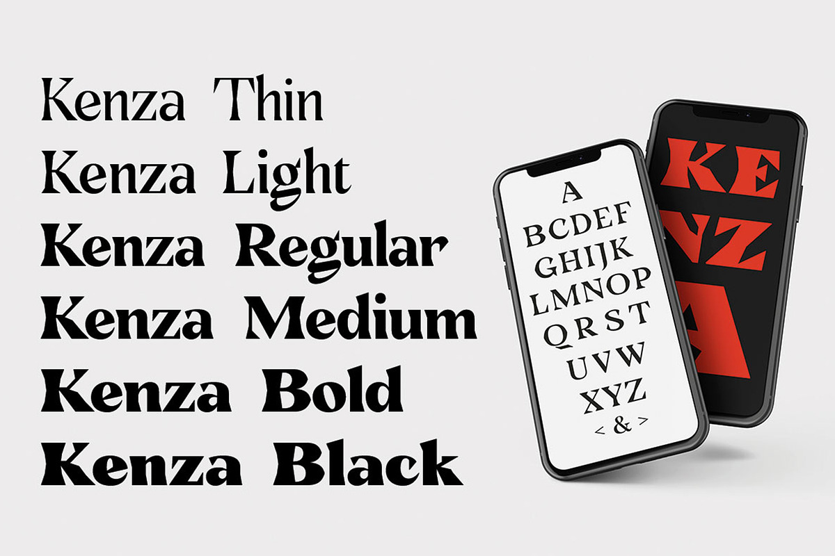 Kenza font