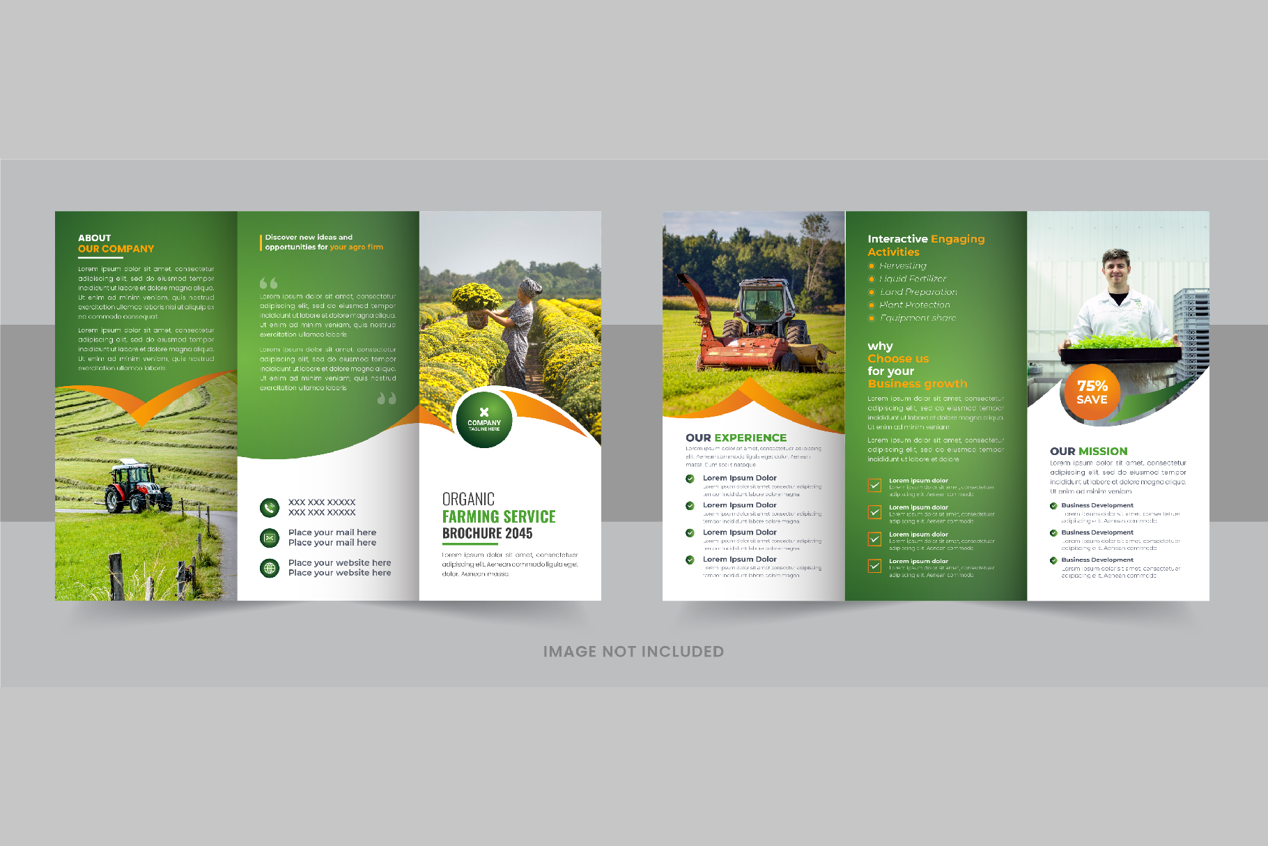Agro Farm Trifold Brochure