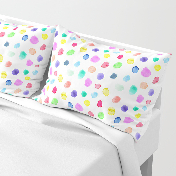 Watercolor confetti, a Pattern Graphic by Katerina Tova