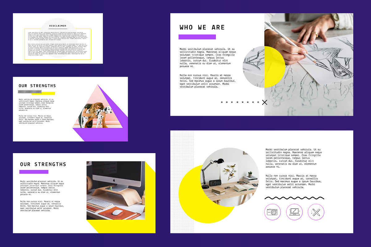 Yellow - Google Slides Template, a Presentation Template by chio.design ...