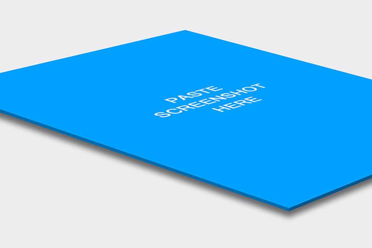 Isometric Web Screen Mock-Up 02, a Device Mockup by Graphicsworld125