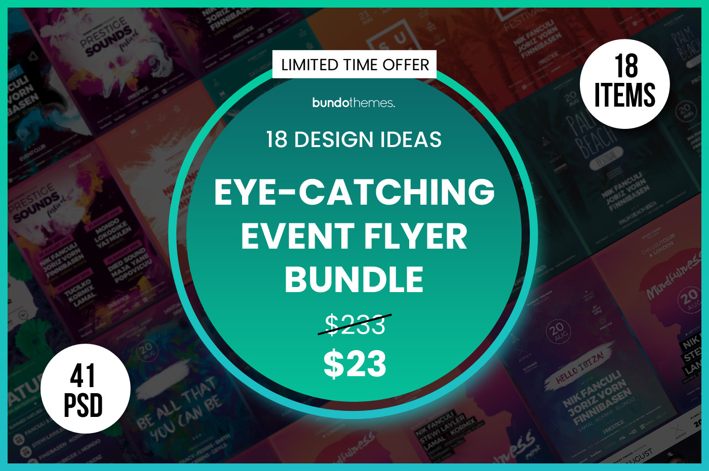 18 Eye-Catching Event Flyer Bundle | Flyer Templates ~ Creative Market