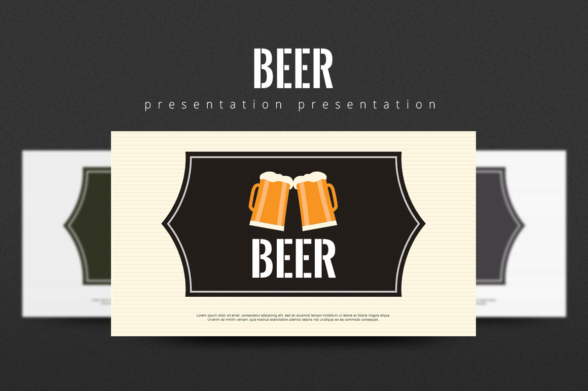 Beer, a Presentation Template by GoodPello
