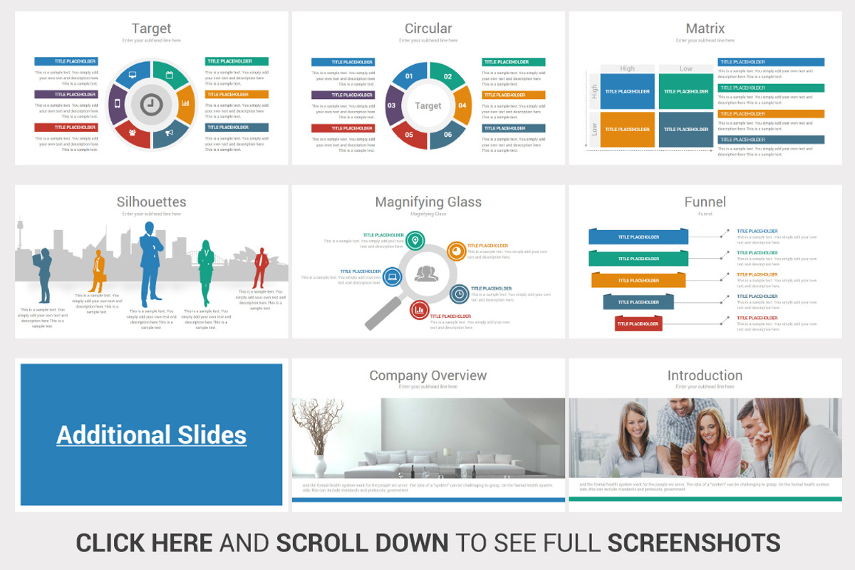 Project Management PowerPoint Design, a Presentation Template by OceanArt