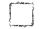 Monochrome abstract frame vector, a Decorative Illustration by Art By ...