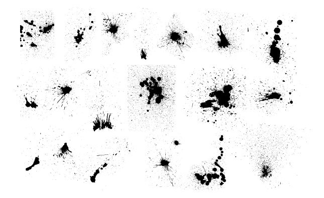 Ink Splatters Vector Pack, an Illustration by Go Media's Arsenal