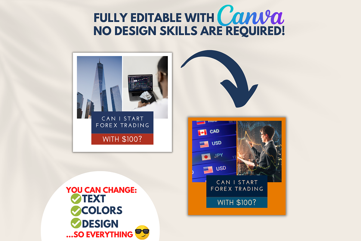 140 Forex Templates Infographics