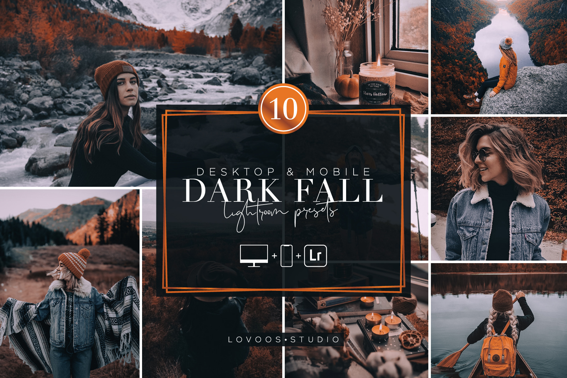 DARK FALL - Lightroom Presets, a Preset Add-On by Say Studio