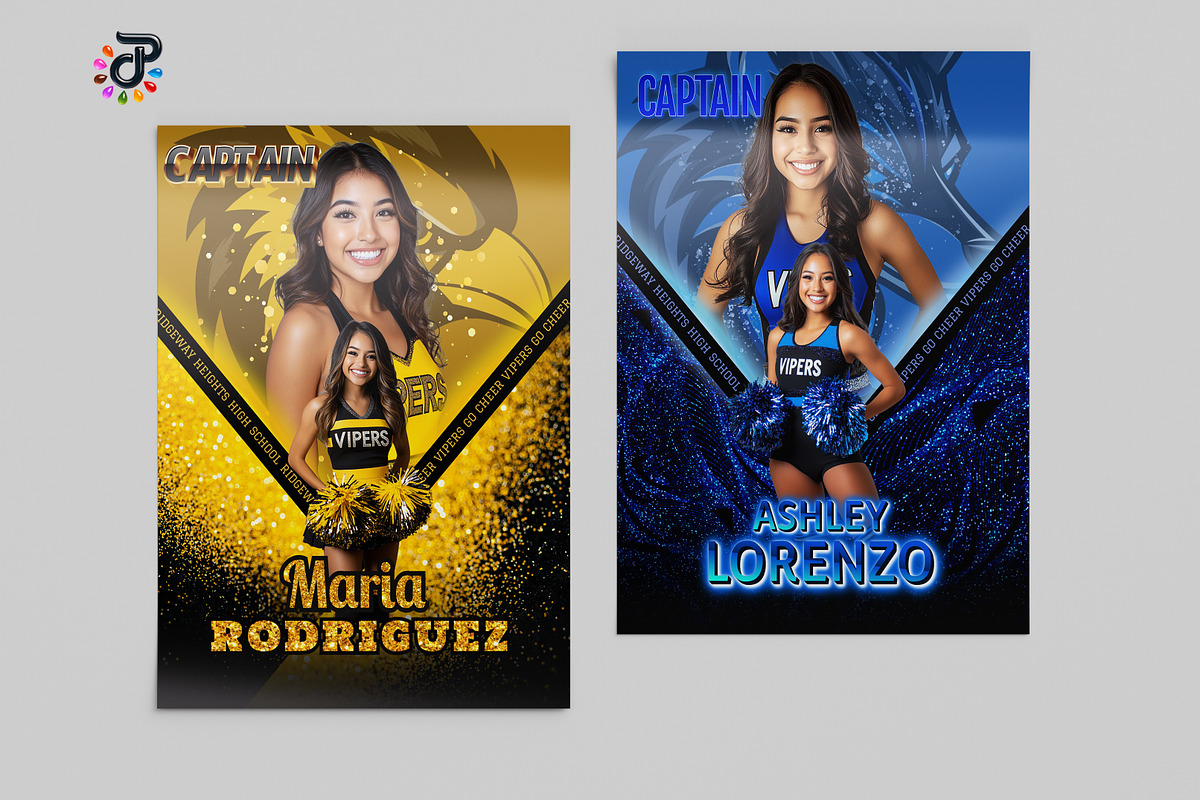 Sports Game Day Canva Flyer Template