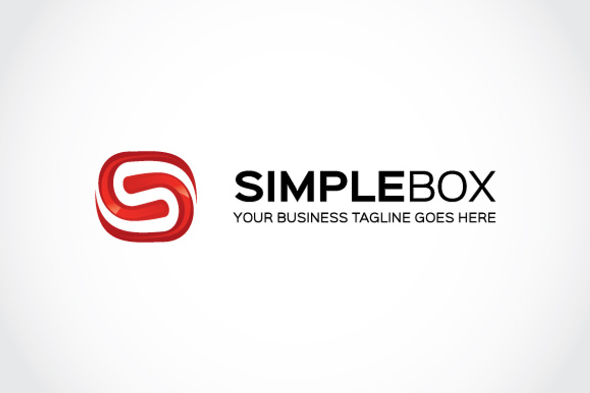 Simple Box Logo Template, a Branding & Logo Template by The Branding Fusion