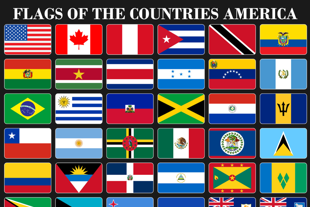 252 world flags, an Illustration by Vectorchoice