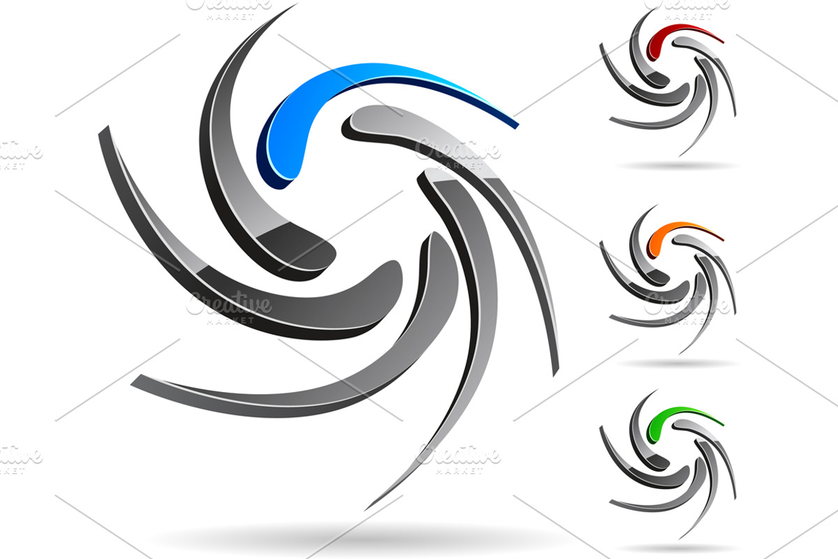 Bright high-quality 3d logo, a Branding & Logo Template by Vjom