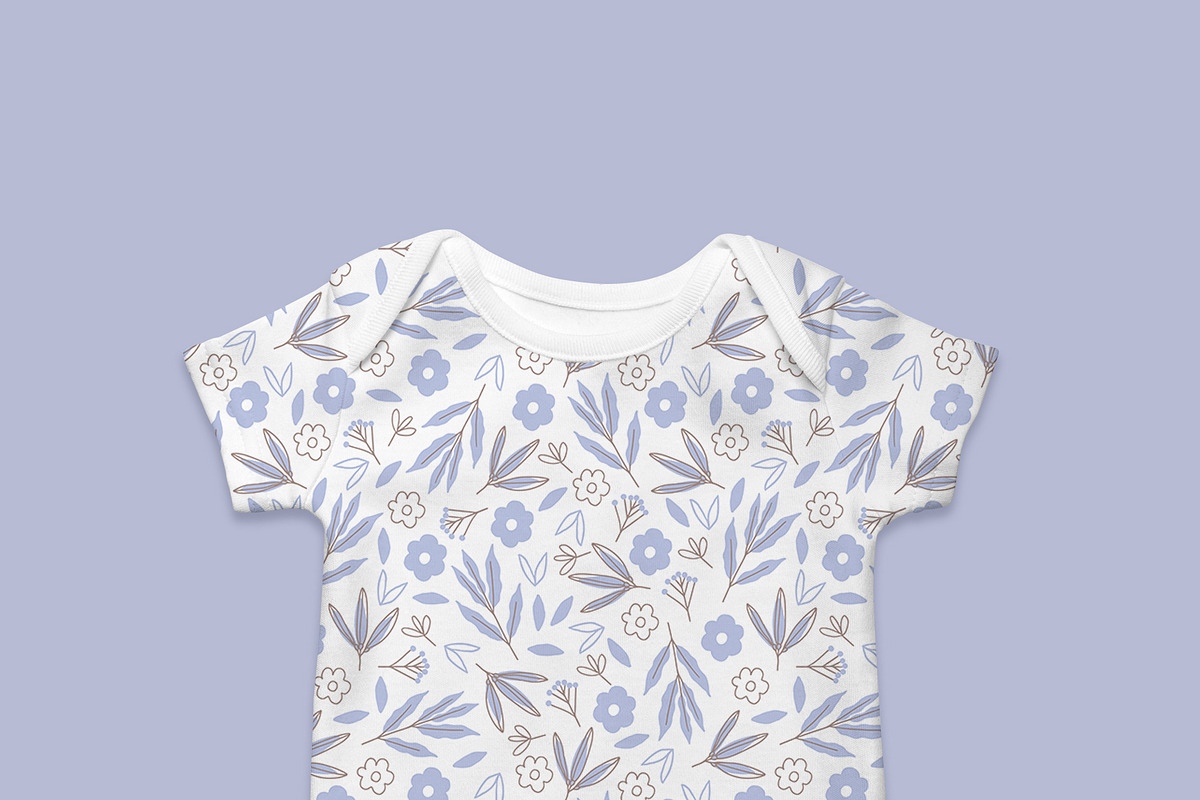 Abstract Spring Floral Pattern, a Pattern Graphic by byherline ...