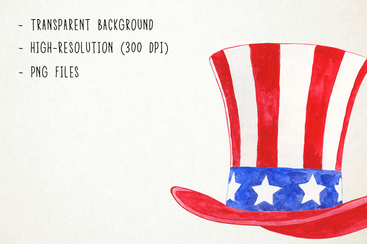 Watercolor Hats Clipart, an Illustration by Paulaparaula