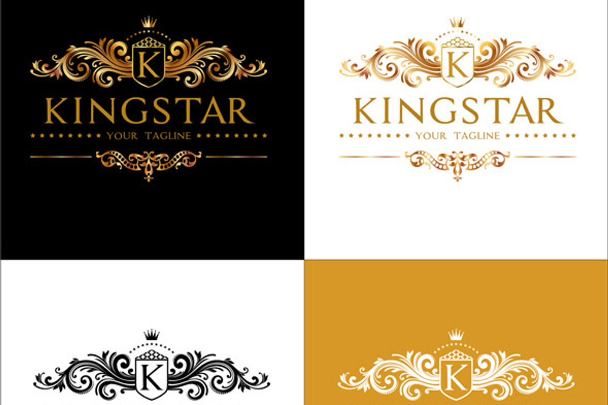 KIngstar LOGO, a Branding & Logo Template by ABAZ SHOP COLLECTION