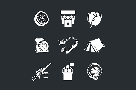 Riots, an Icon by Steinar Logo