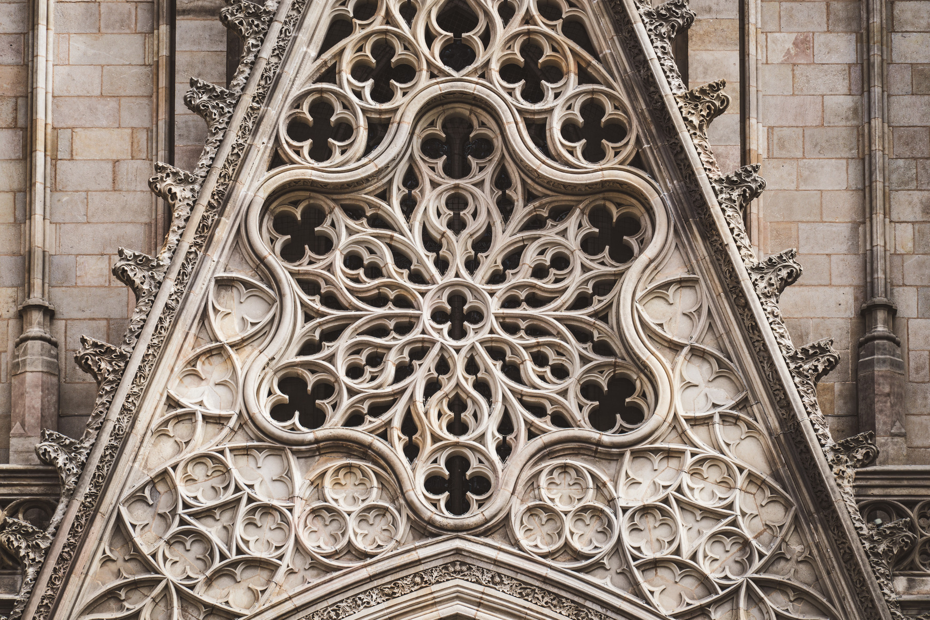 Rose window of a gothic cathedral, an Architecture Photo by Visual ...
