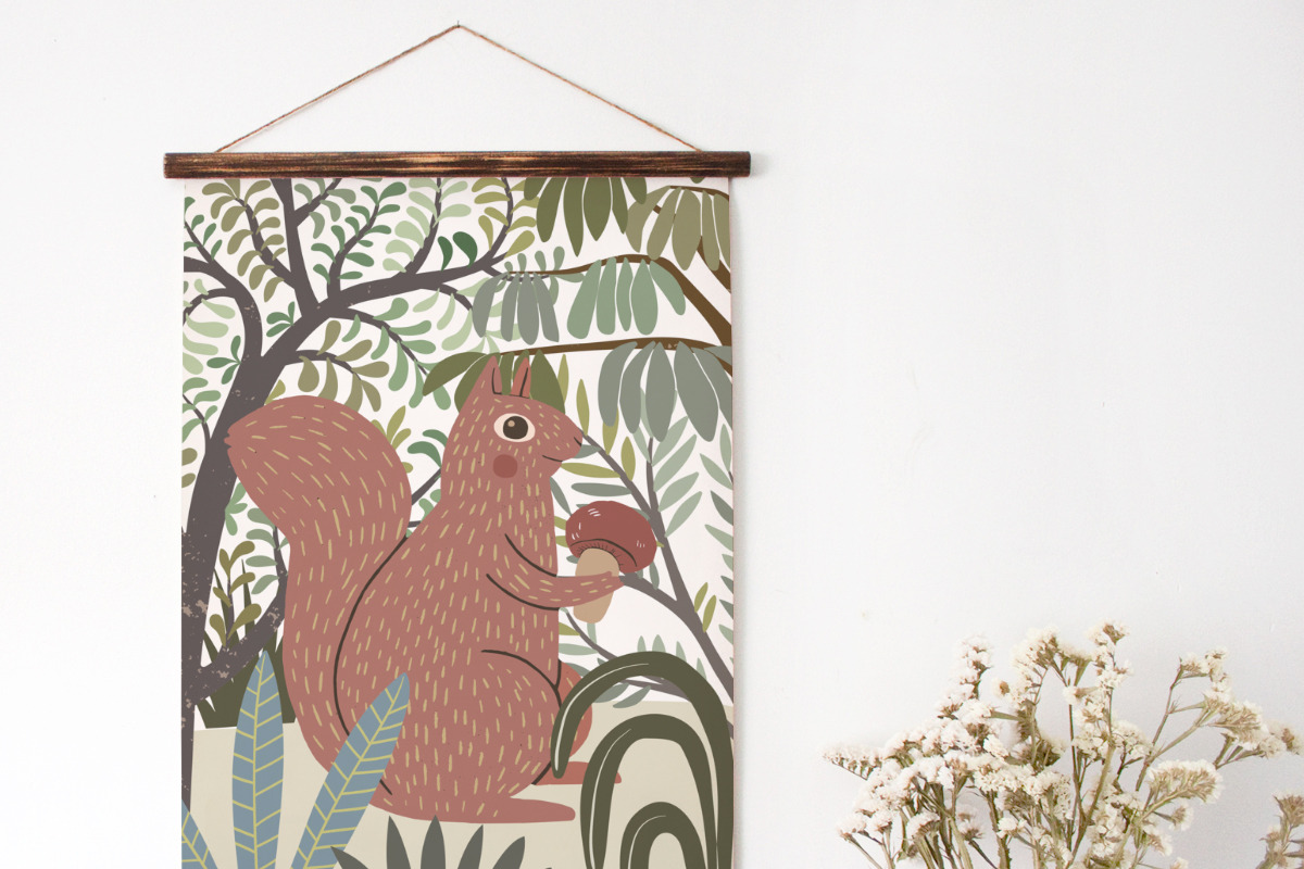 Forest creator, an Animal Illustration by Mii Lab