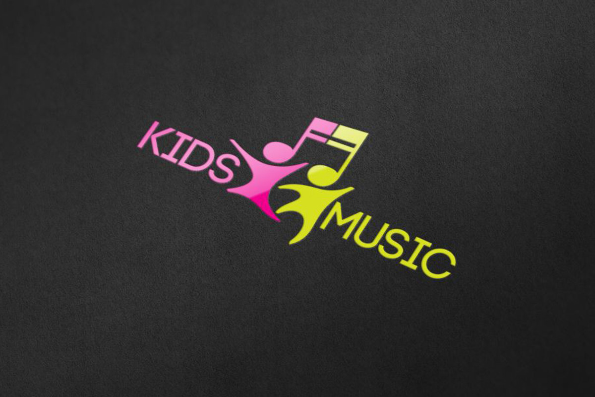 Kids Music Logo, a Branding & Logo Template by Cre8iveSense
