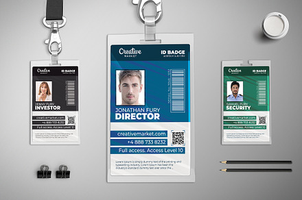 Multipurpose ID Badge, a Card Template by Tzochko