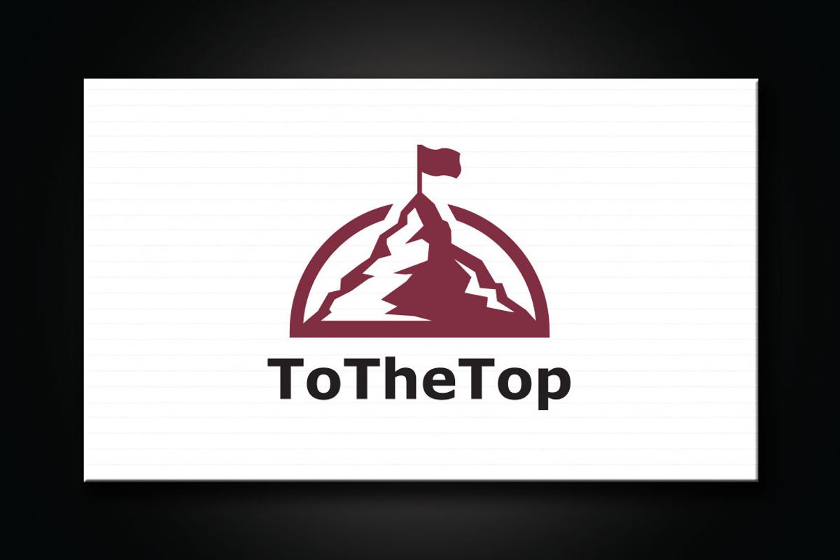 To The Top Logo Template, a Branding & Logo Template by Heavtryq Design