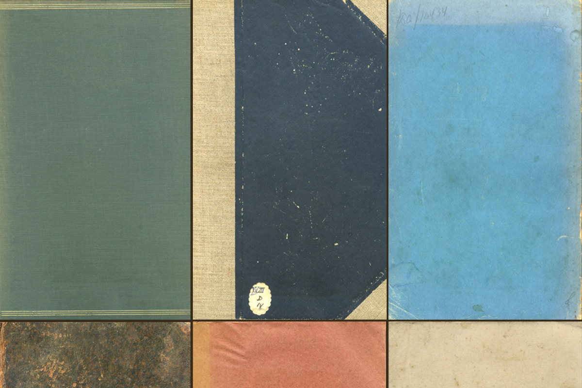 Antique book cover textures, a Texture Graphic by Pelican graphics