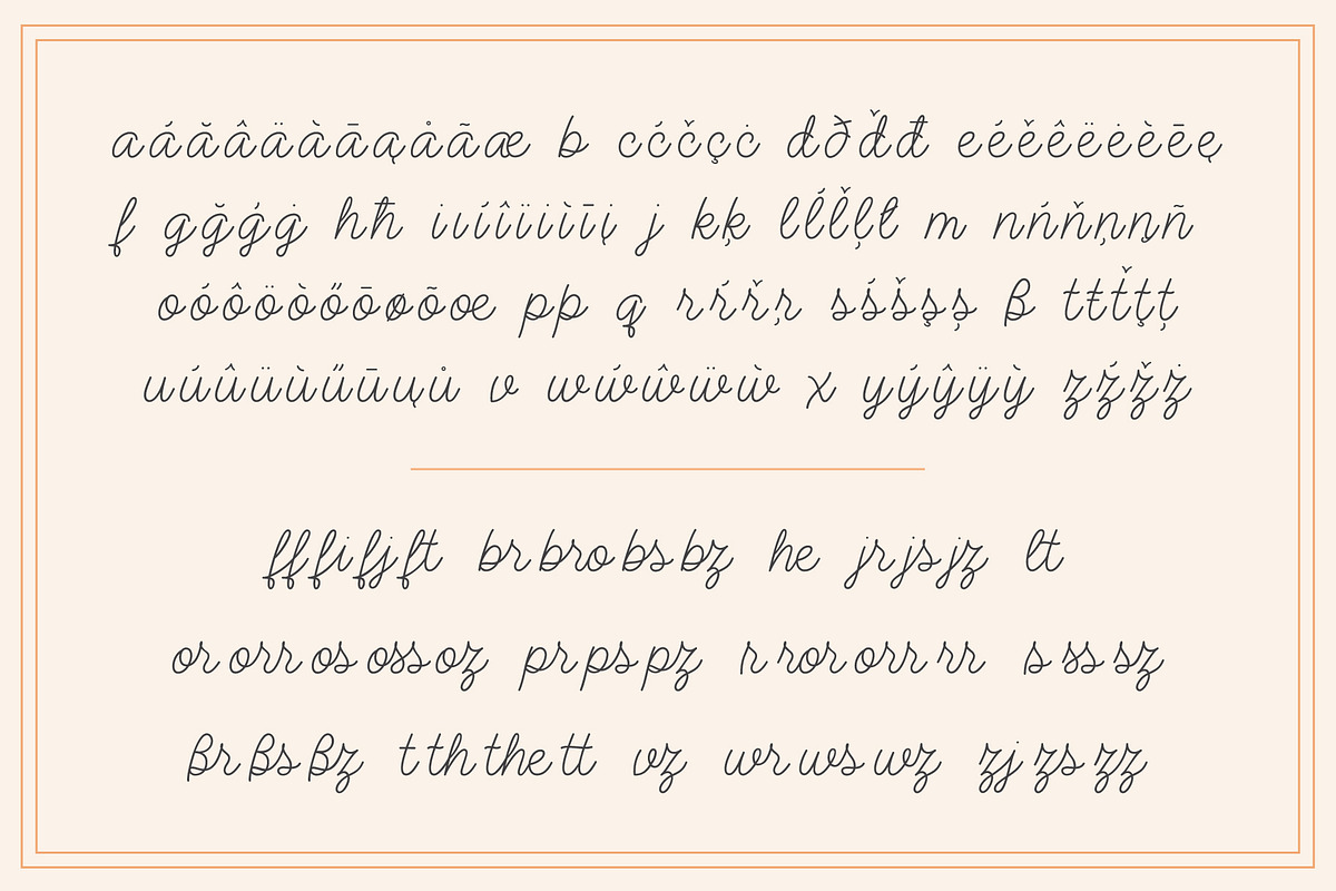 Honeydew Script Calligraphy Font, a Script Font by Molly Suber Thorpe