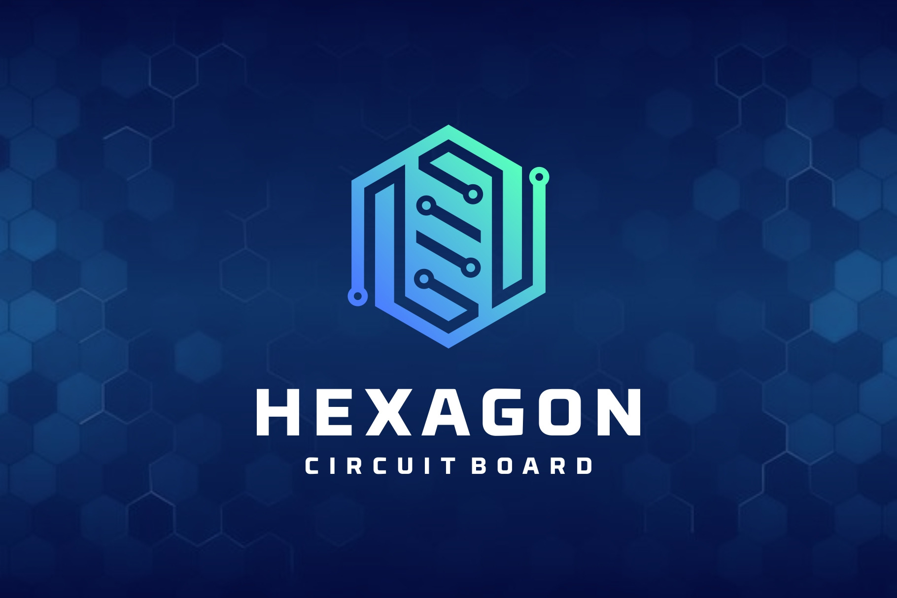 Circuit Board Hexagon Logo, a Branding & Logo Template by sore.studios ...