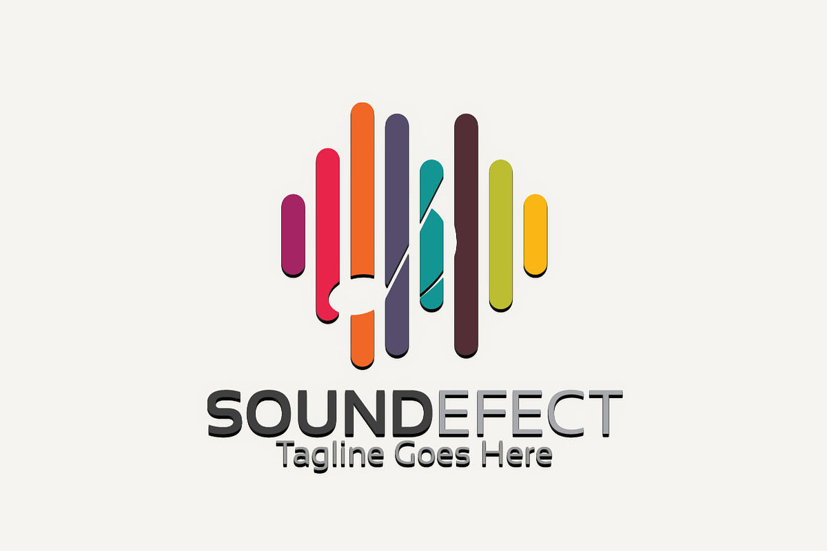 Sound Efect Logo, a Branding & Logo Template by Josuf Media