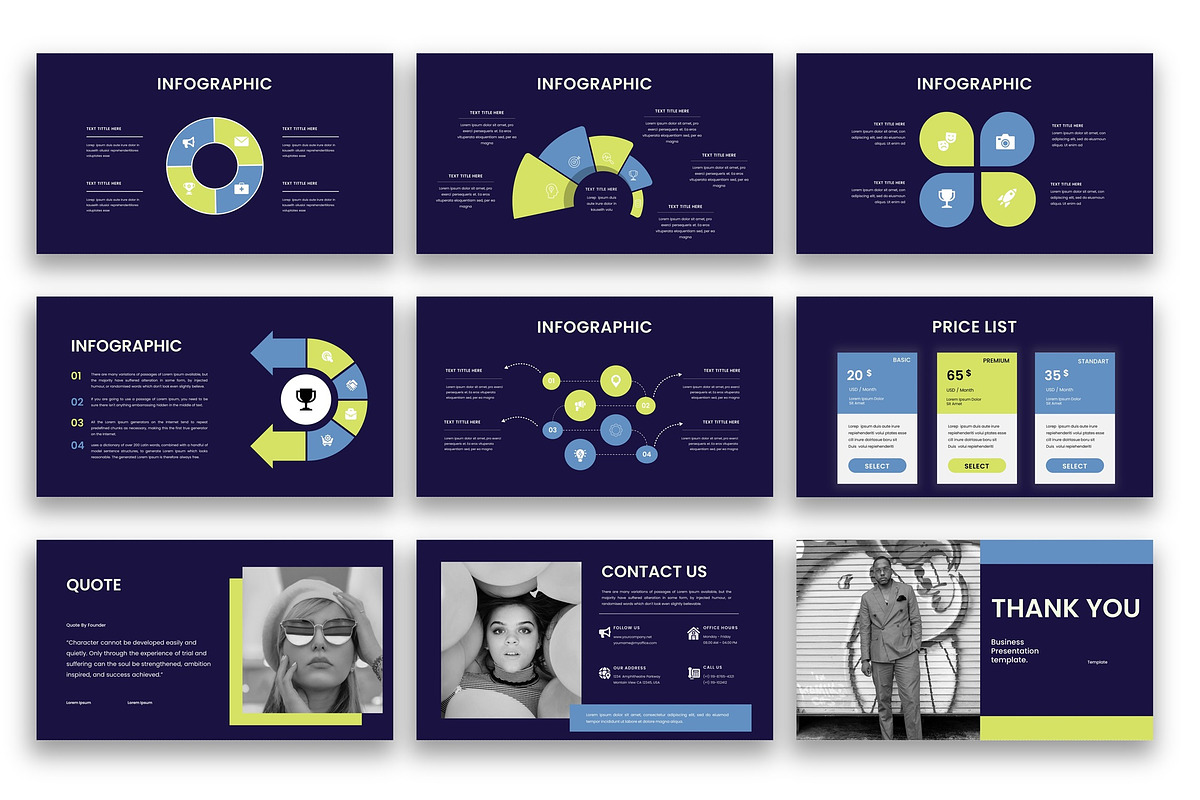 Seica – Business PowerPoint Template, a Presentation Template by kreatifreya