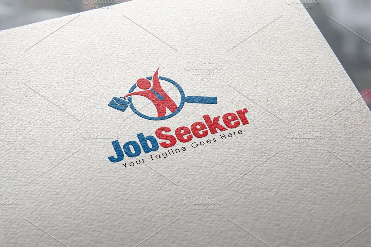 Job Seeker Logo, a Branding & Logo Template by REDVY CREATIVE