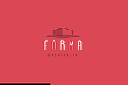 FORMA - Logo (architecture), a Branding & Logo Template by fulmehmeti