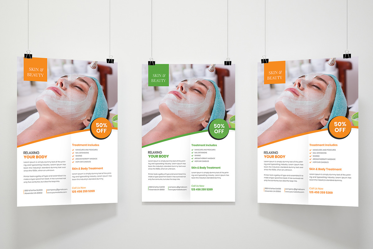 Beauty Flyer, a Flyer Template by UI_Expert