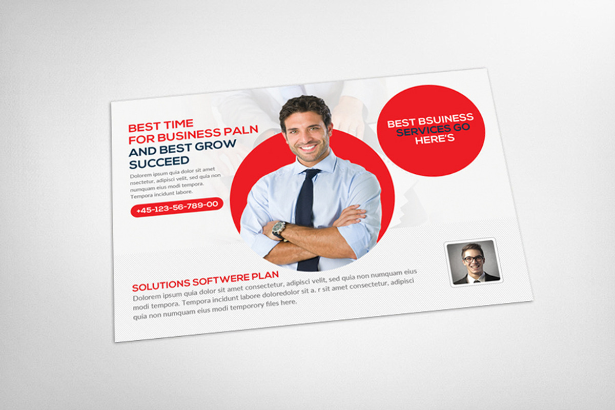 Political Election Postcard & Mailer, a Card Template by graphicforest