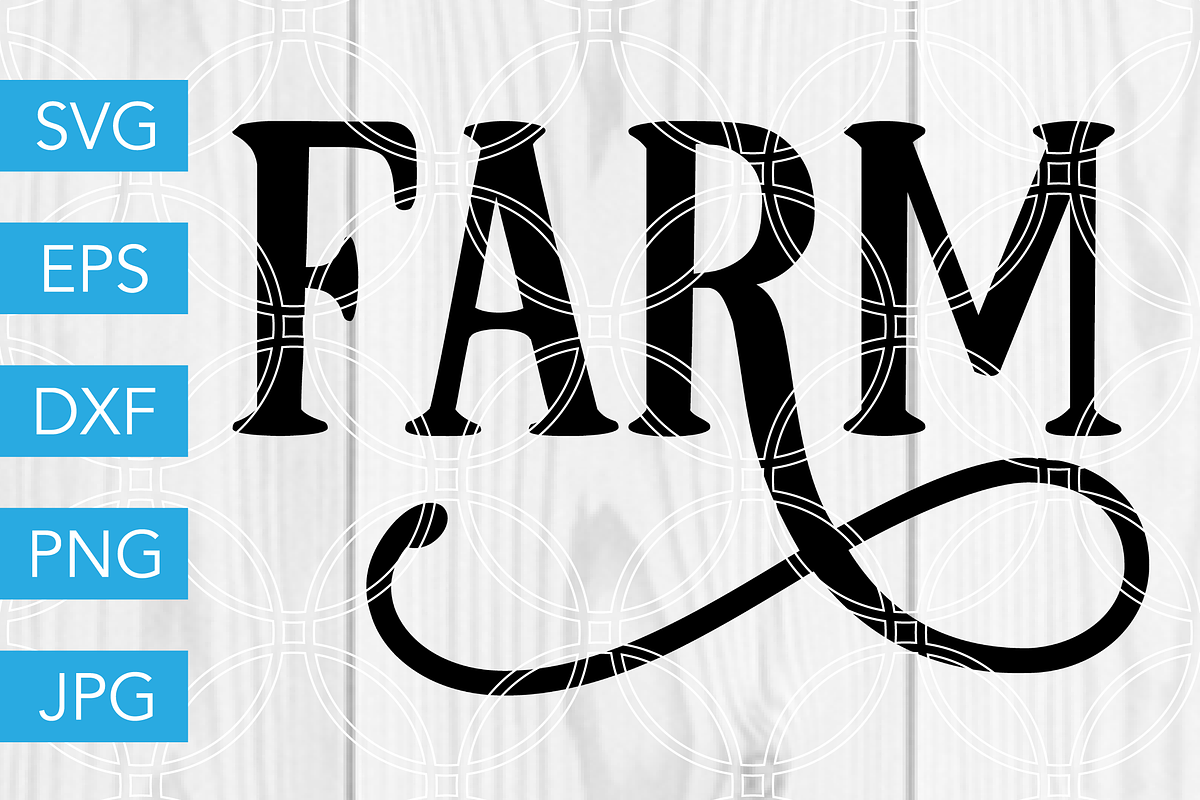 Farm SVG Cutting File Farmhouse SVG, an Illustration by SavanasDesign ...