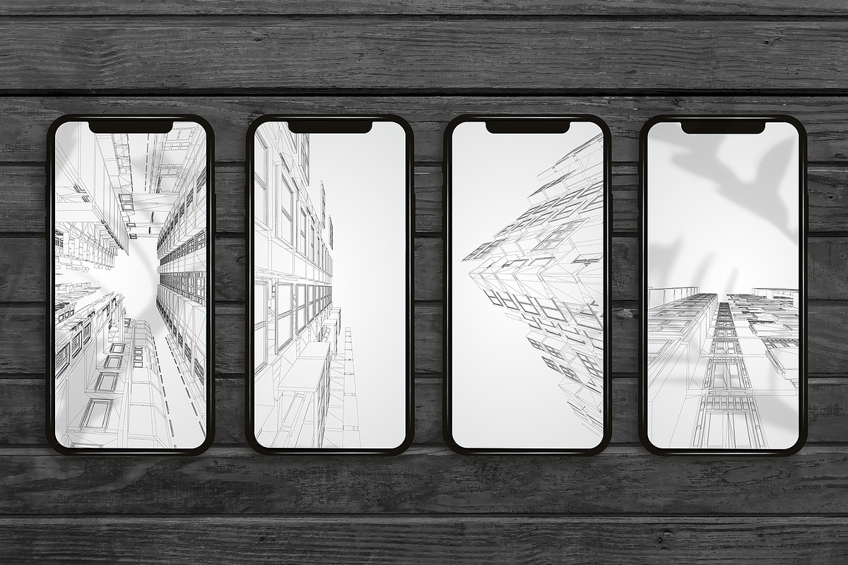 Architecture Backgrounds Vector, a Work Illustration by RDShop ...