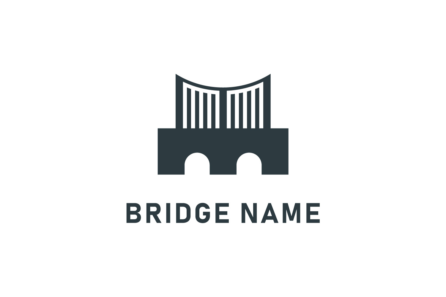 Bridge Logo, a Branding & Logo Template by tmts | Creative Market