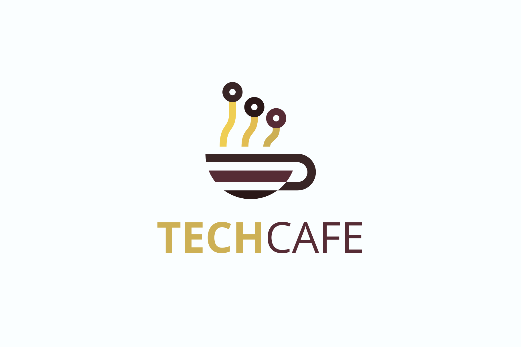 Tech Cafe Logo, a Branding & Logo Template by Maraz Logo