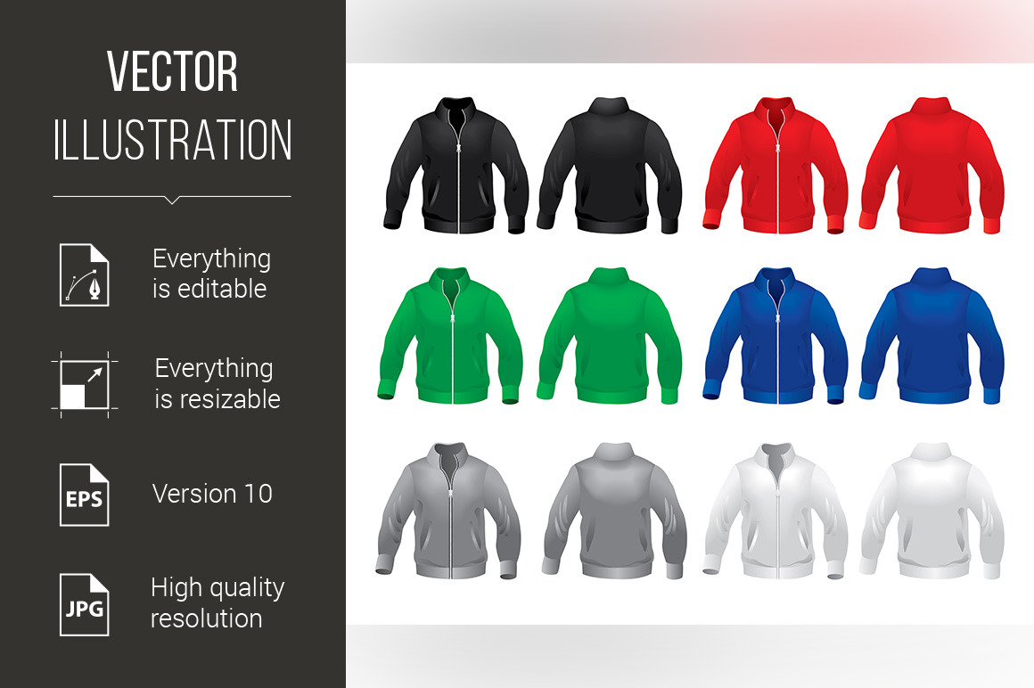 Jacket, a Graphic by DvargShop