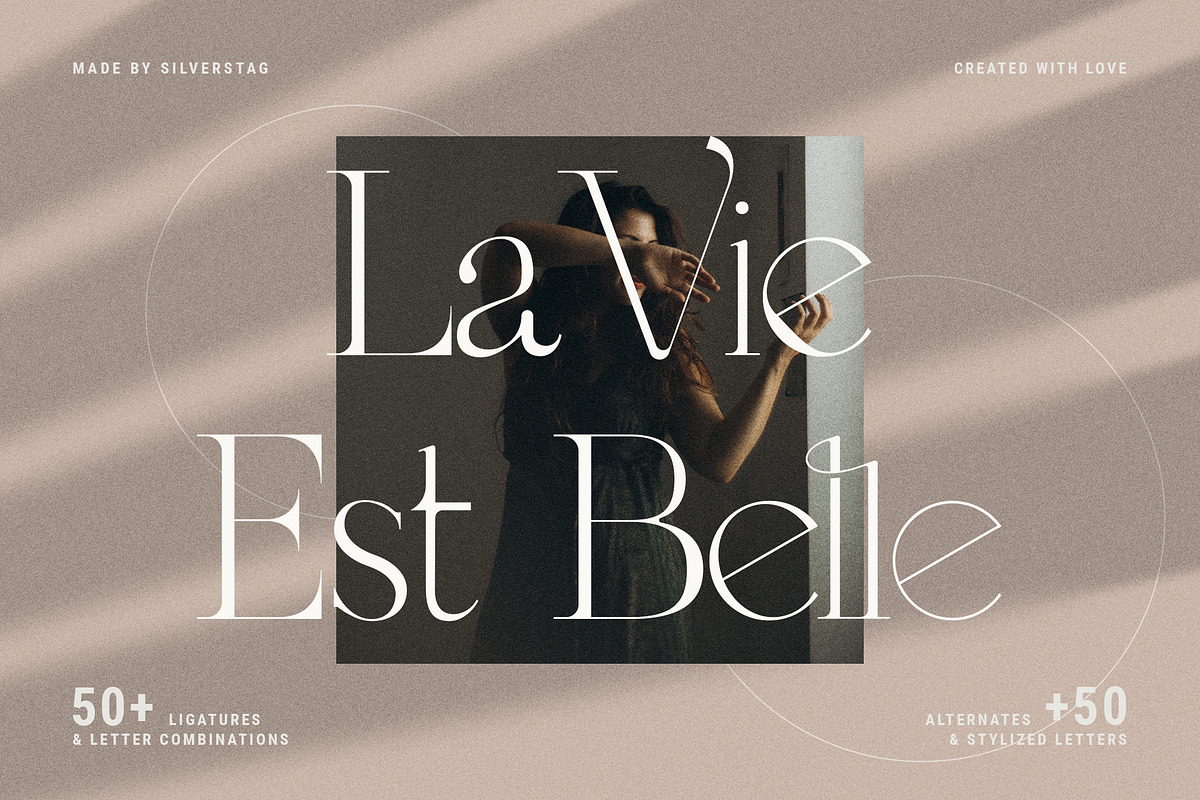 MOON CROWD - Elegant & Stylish Serif, a Serif Font by SilverStag Type ...