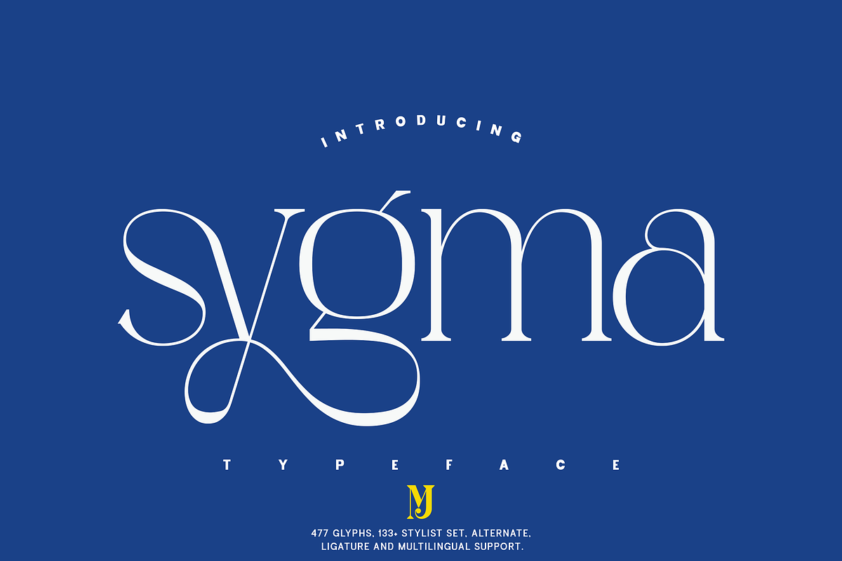 Sygma Typeface font