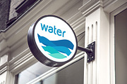 Water Logo, a Branding & Logo Template by IKarGraphics